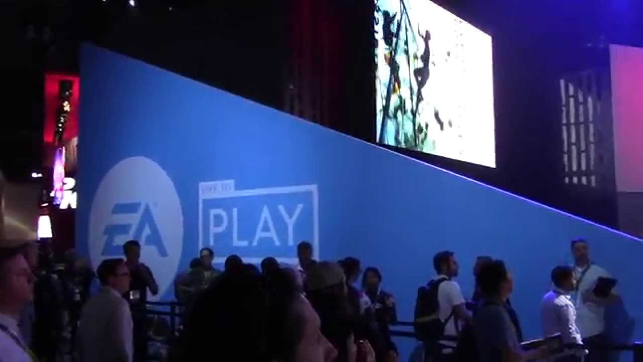 Electronic Arts booth at E3 2015 - YouTube