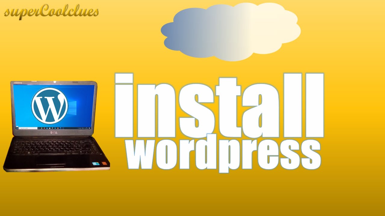 How to install wordpress - YouTube