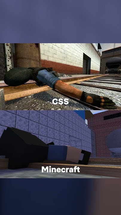 "phoon too much for zblock" CSS VS Minecraft Comparison - YouTube