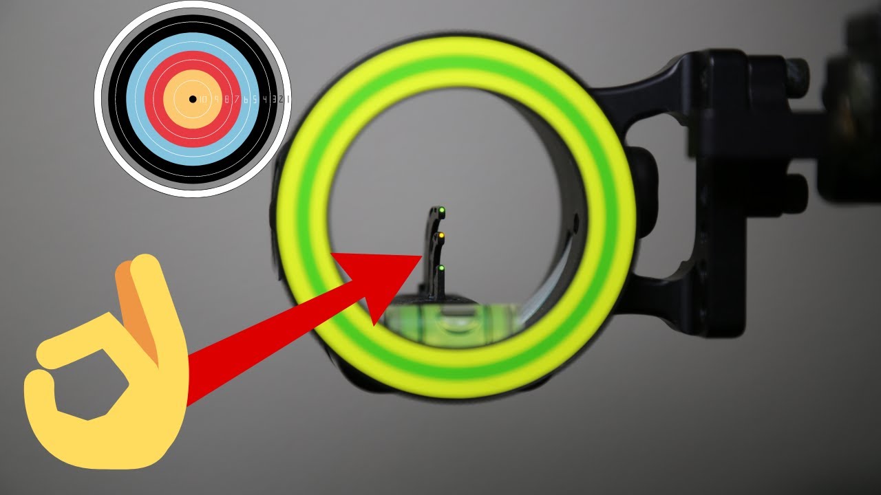 Basics of Sighting in Fixed Pins - YouTube