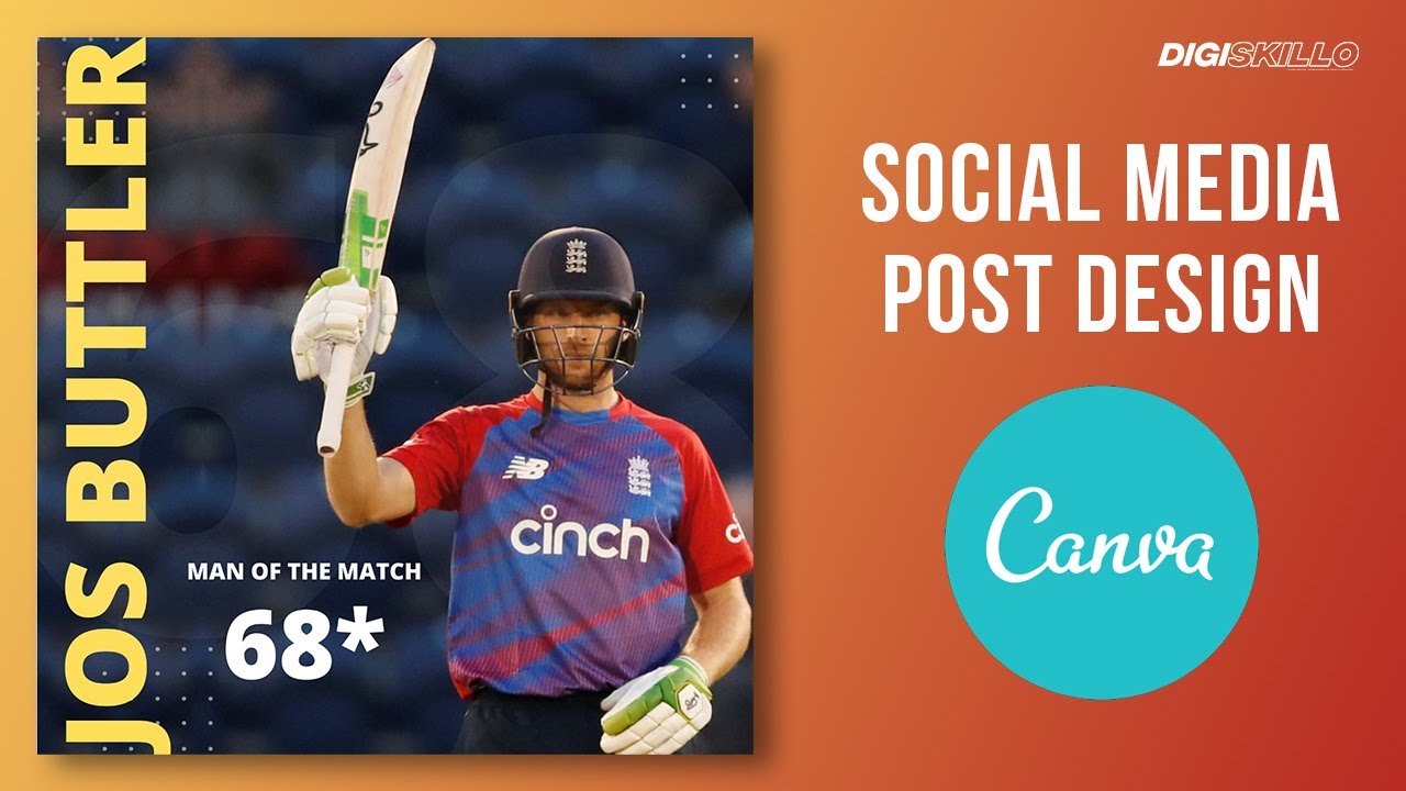 Social Media post Design In Canva Tutorial 2022 - Canva Tutorial For ...
