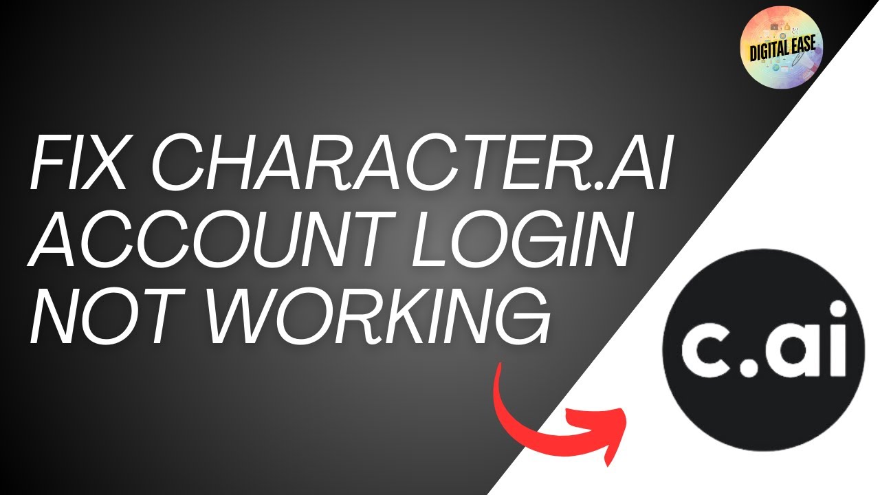 How To Fix Character.Ai Account Login Not Working 2024 - YouTube