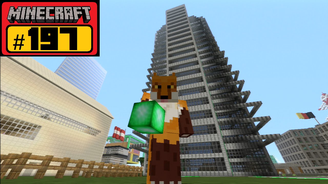 Minecraft Let's Build #197 - Alien Tower ? - YouTube