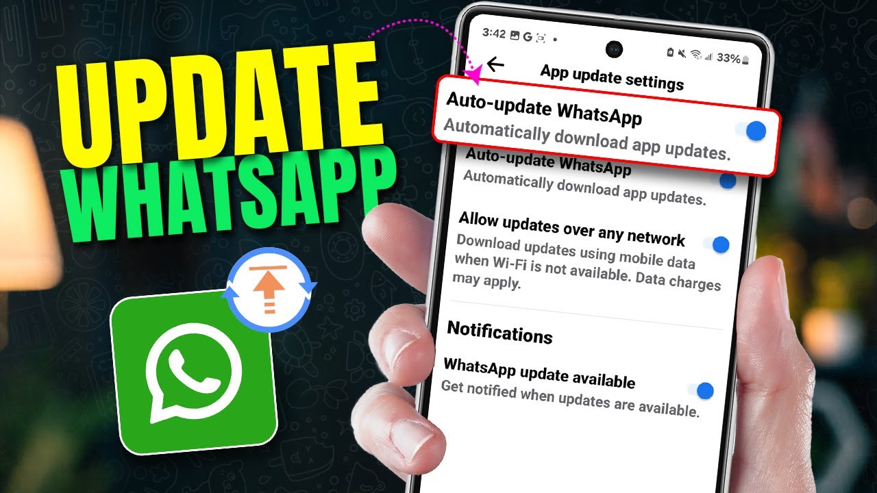 How To Update WhatsApp on Android | Install WhatsApp Latest Version ...
