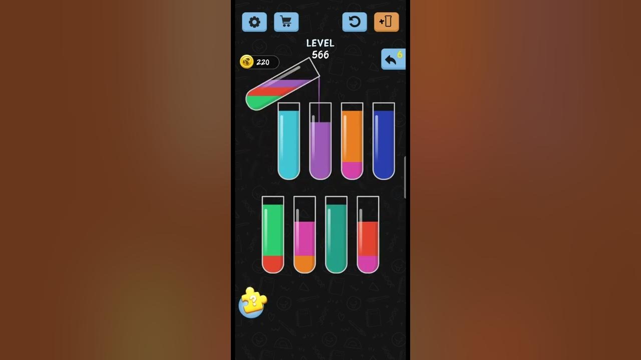 water color sort Level no 566 a best game for every one android game ...