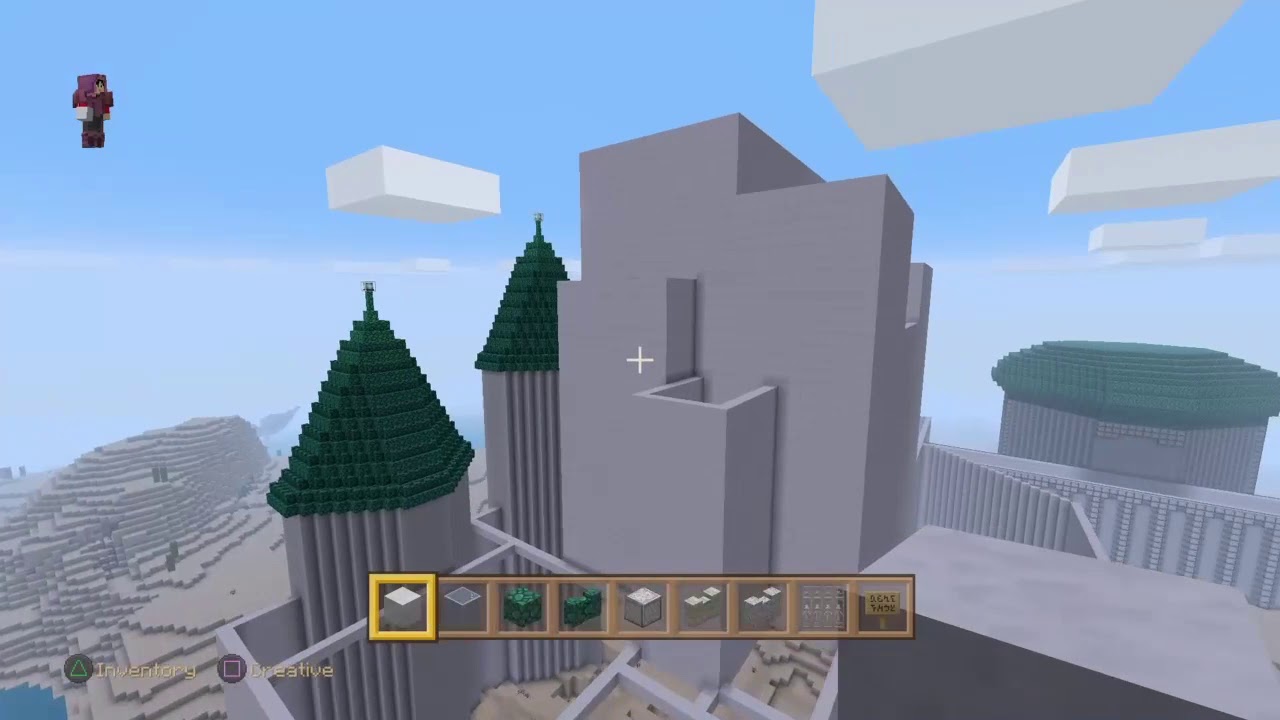PS4 Minecraft- My biggest build so far! - YouTube
