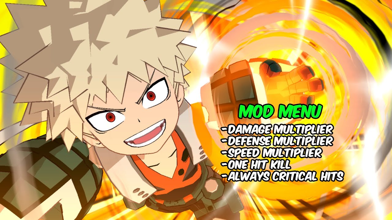 MY HERO ULTRA IMPACT MOD MENU - YouTube