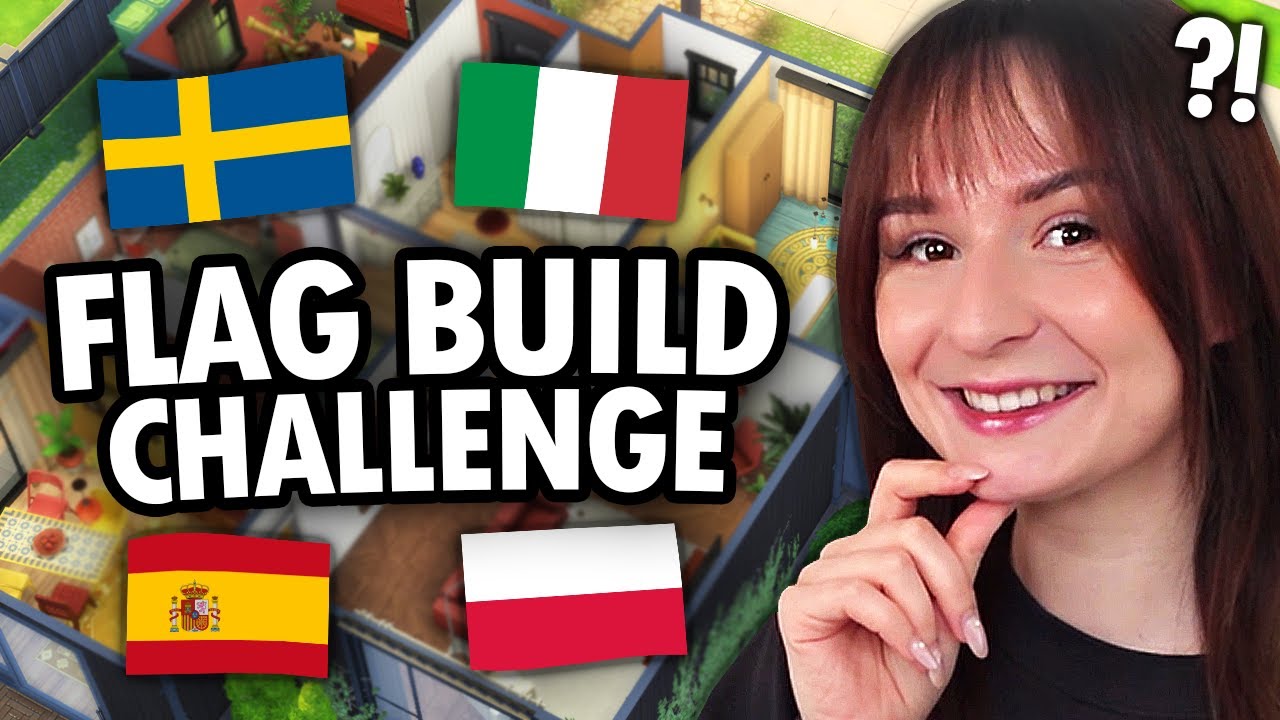 Every room is a different FLAG challenge in The Sims 4 - YouTube