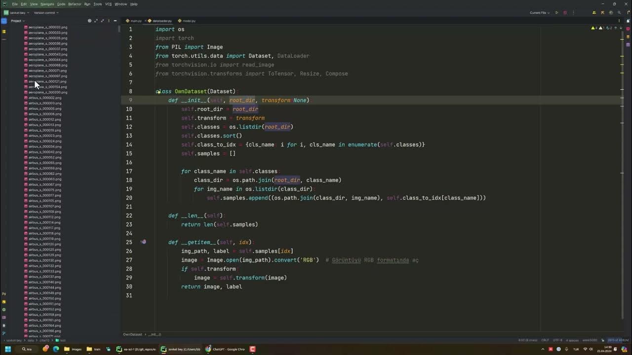 PYTORCH dataloader and dataset - YouTube
