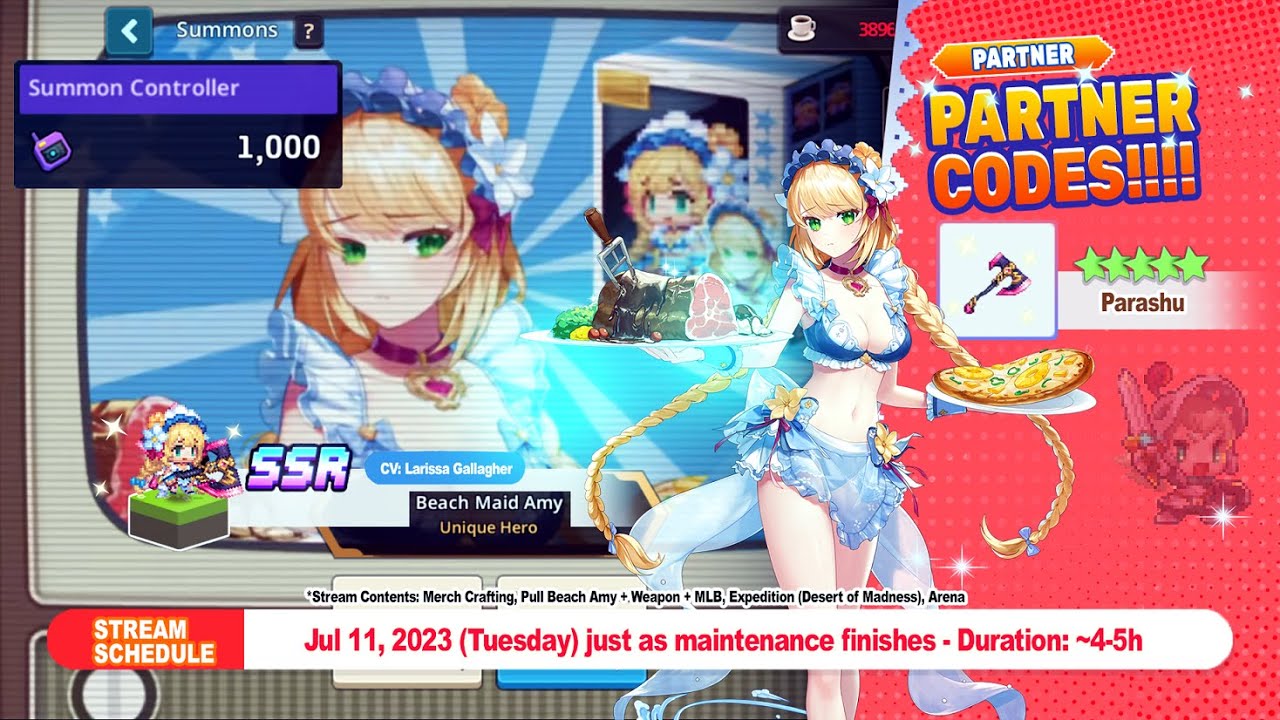 🔴 LIVE - [Guardian Tales] Lullehツ - WHALE STREAM! HYPE! EXPEDITION AREA 4 ETC! | PARTNER CODES ...