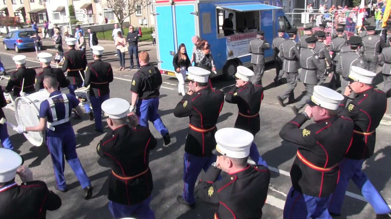 Red Hand Defenders FB @ Steeple Defenders F B Parade 2017 - YouTube