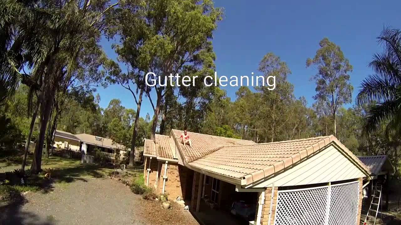 FPV Gutter cleaning - YouTube