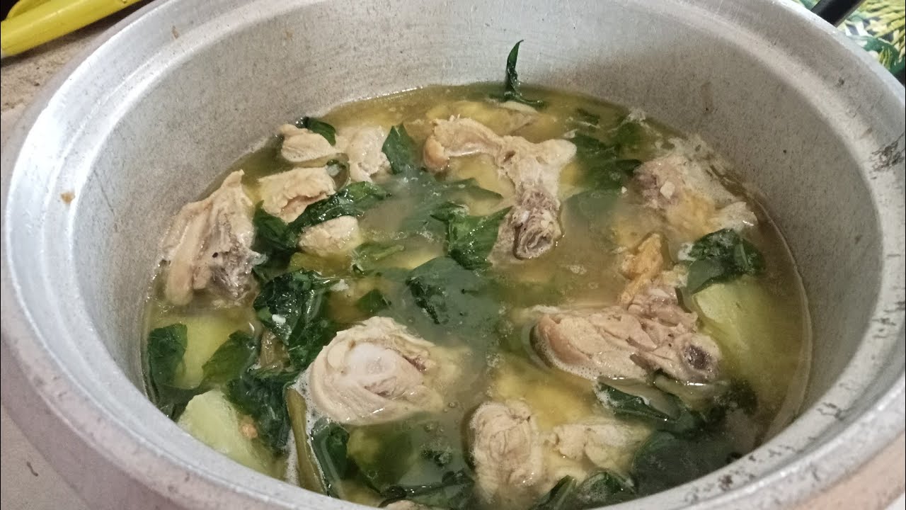 Tinolang Manok na namumuot ang lasa sa laman ng manok #easyrecipe # ...