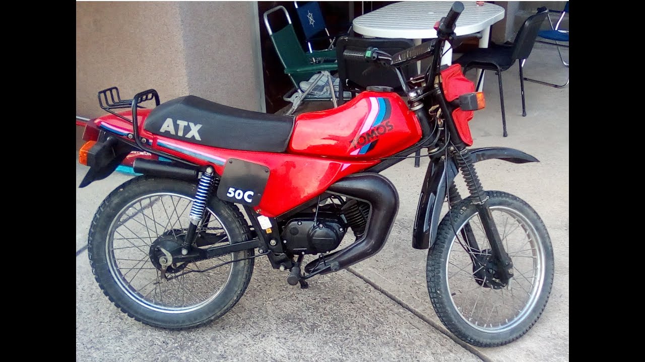 Tomos ATX, motor za sve vrste puteva - YouTube