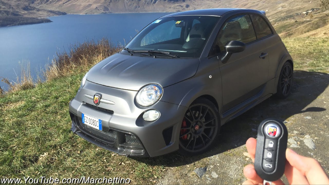 A Day with the Abarth 695 Biposto - Test Drive & Review - YouTube