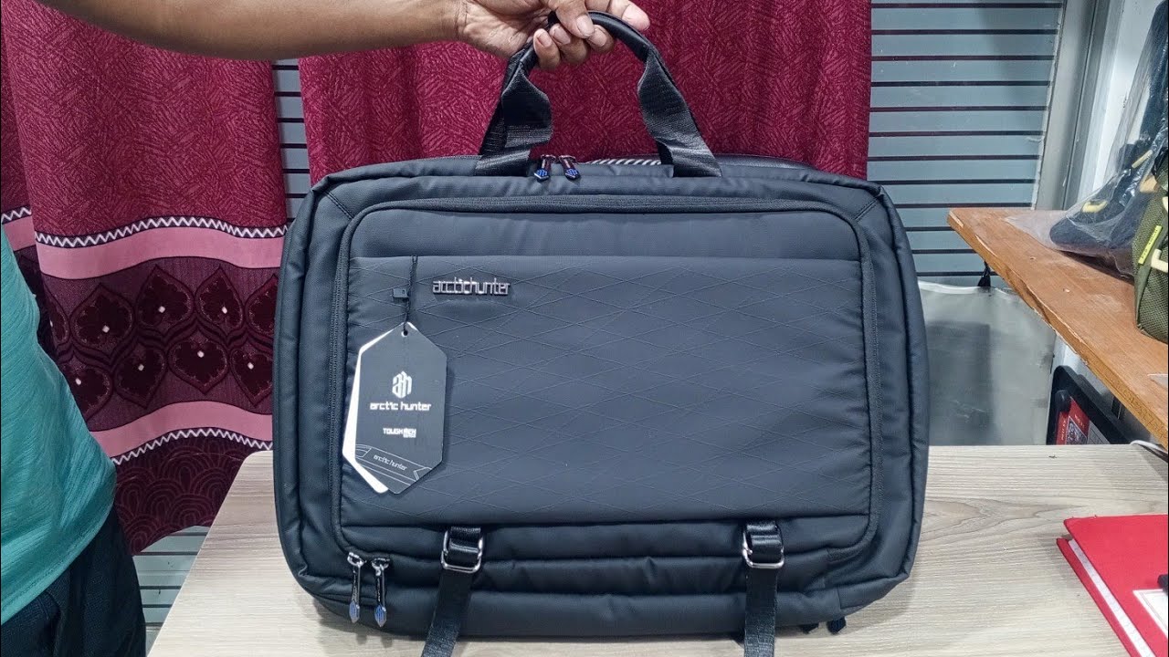 Multi Function Waterproof Office Bag Laptop 15" Capacity 30Liter Oxford ...