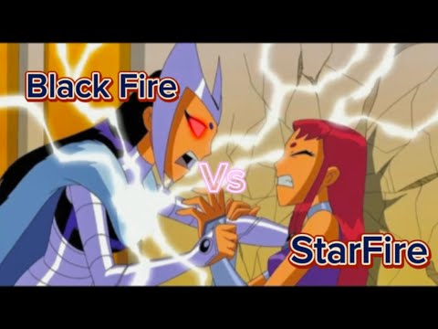 Starfire vs. Blackfire: The Explosive Palace Showdown | Teen Titans ...