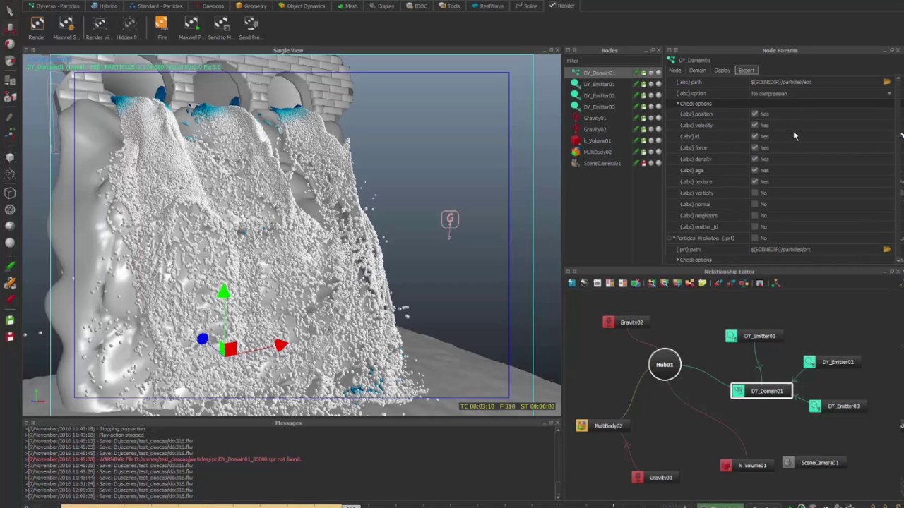 RealFlow 10 Workflow: Export Panel - YouTube