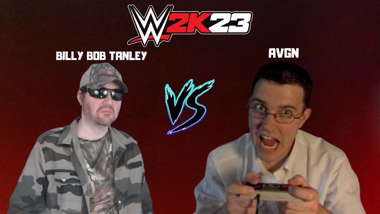 Billy Bob Tanley (BBT) vs. Angry Video Game Nerd (AVGN) - WWE 2K23 Full ...