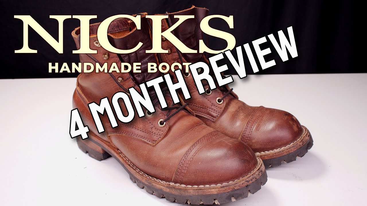 Nick's Boots MTO boot in Predator Whiskey 4 month Review - YouTube