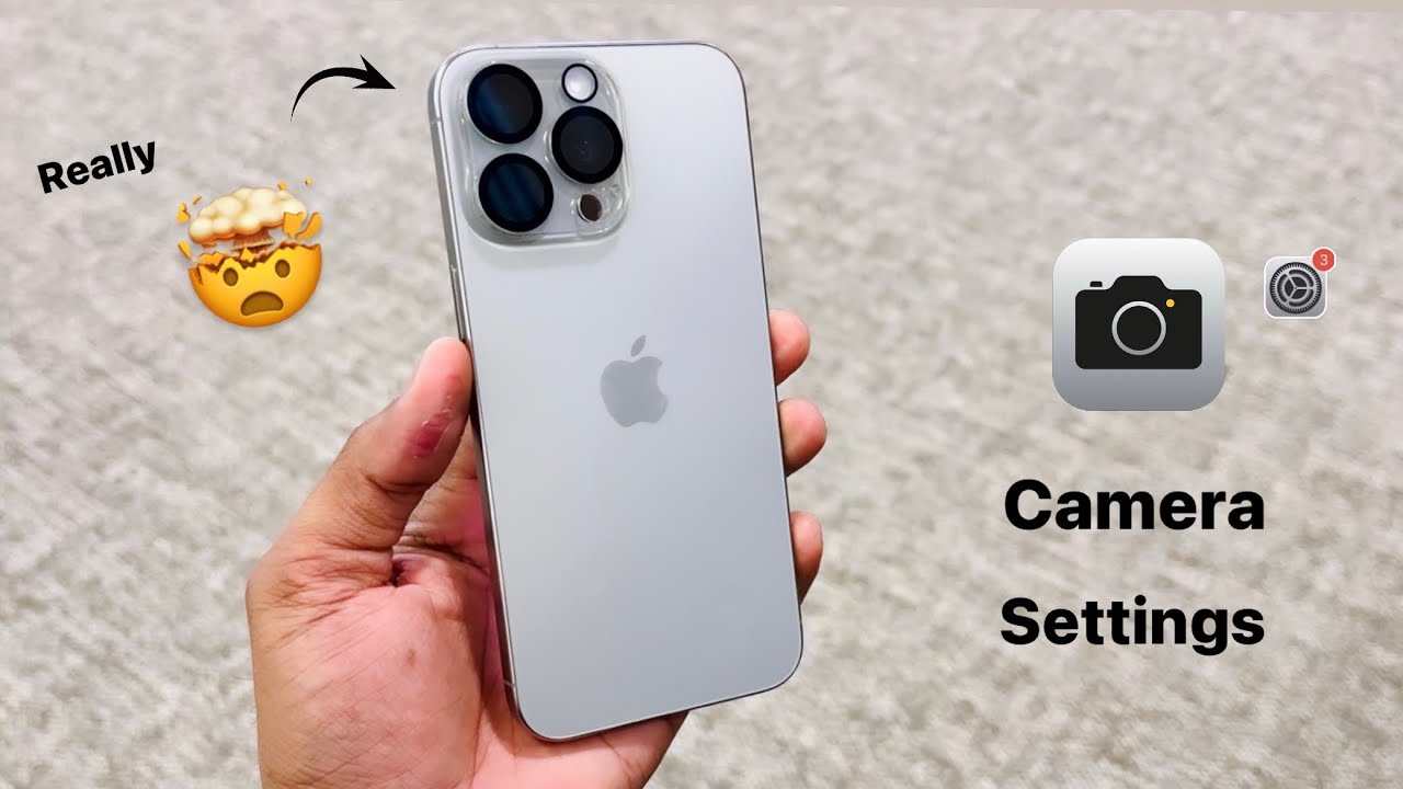 iPhone 15 Pro Max Camera Settings || iPhone 15 Pro Max Complete Camera ...