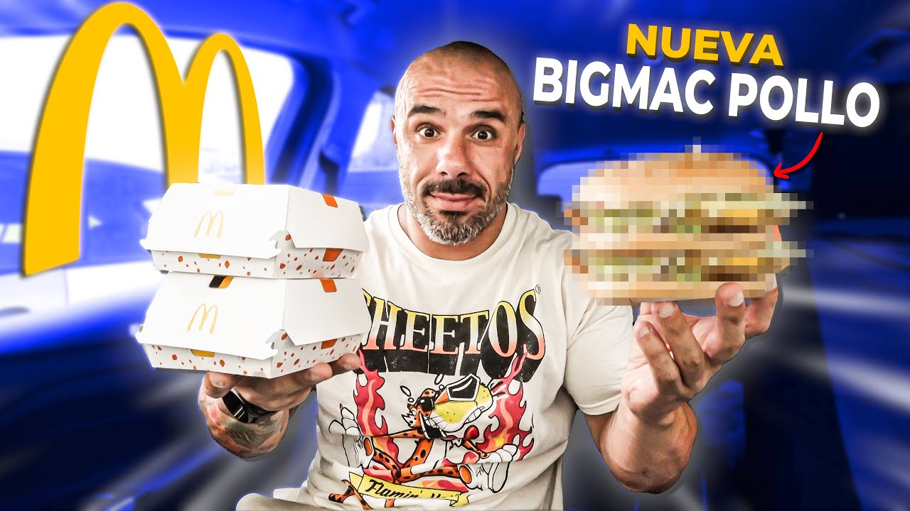 PRUEBO la NUEVA BIG MAC de POLLO 🍗 de MCDONALDS y sus NUEVOS NUGGETS ...
