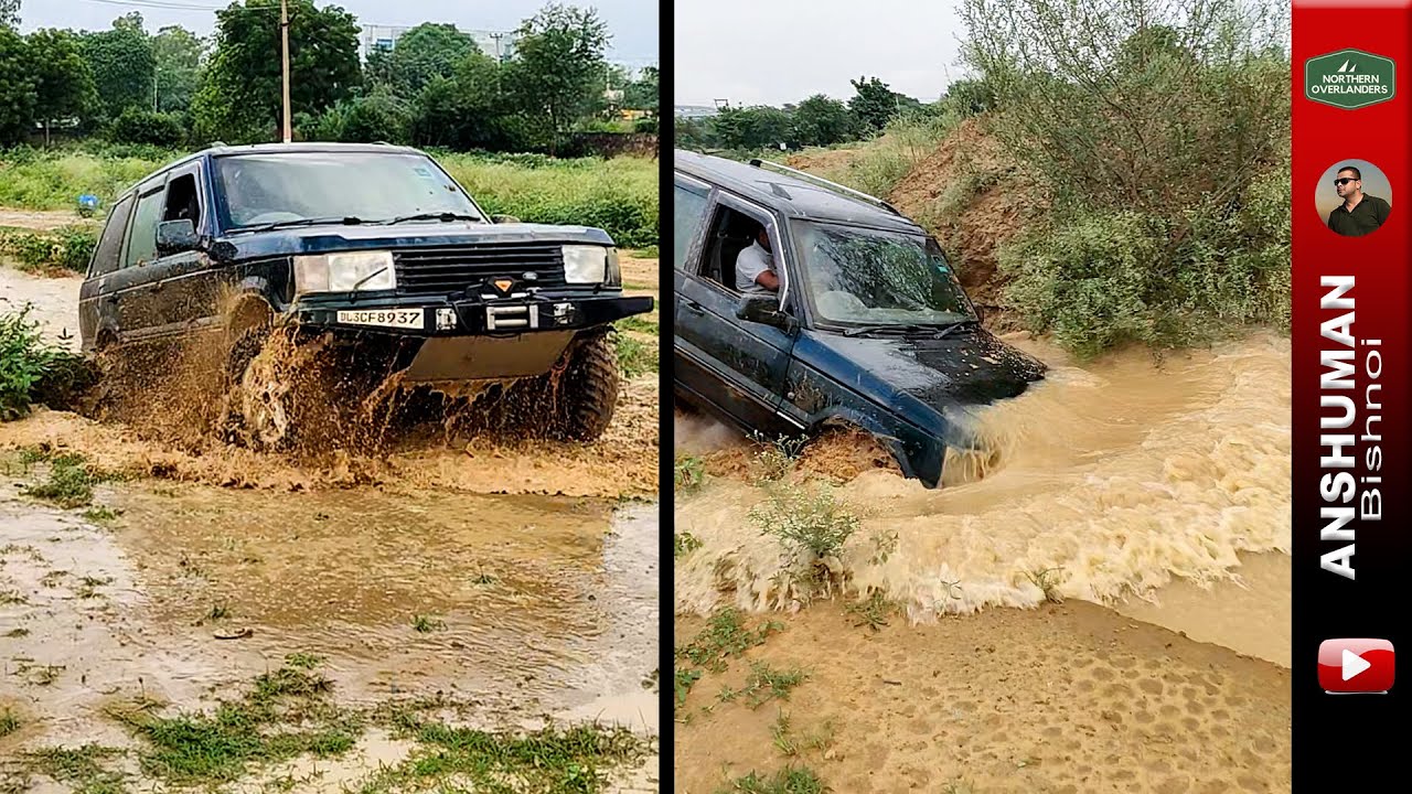 Killing a Classic Range Rover in Mud! | Offroading in mud - YouTube