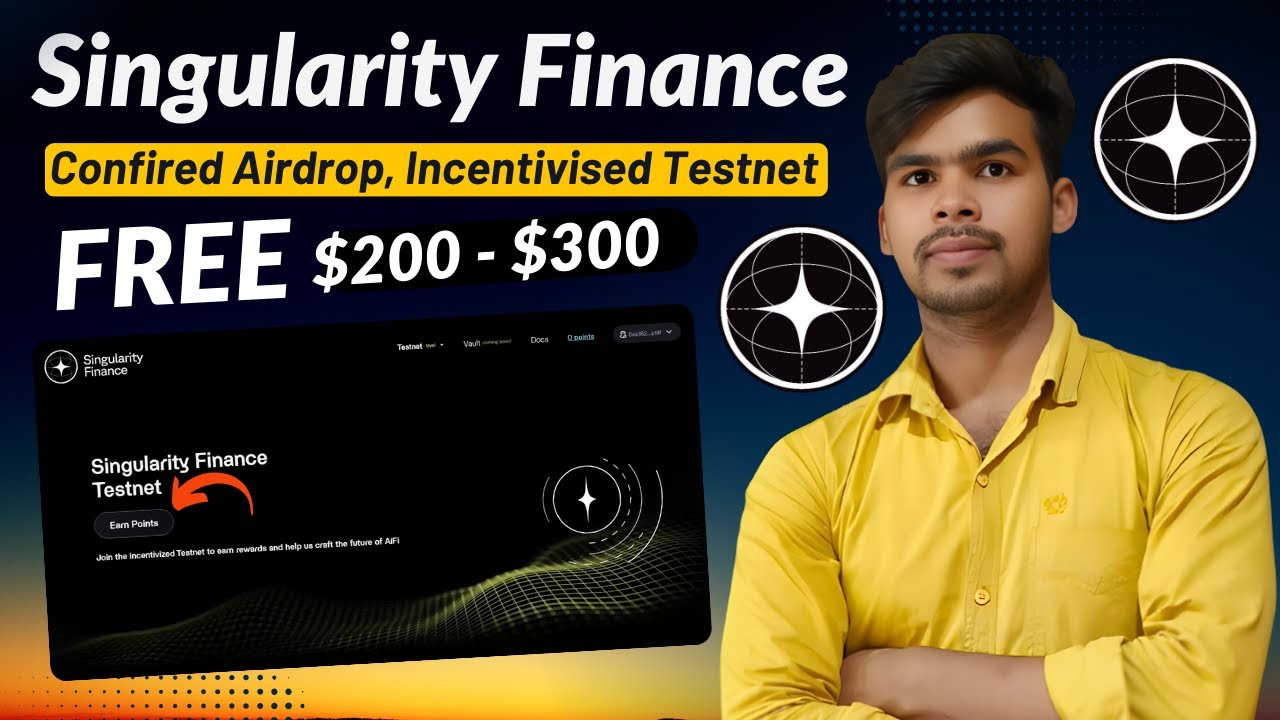 Singularity Finance Incentivized Testnet Airdrop - No investment Free ...