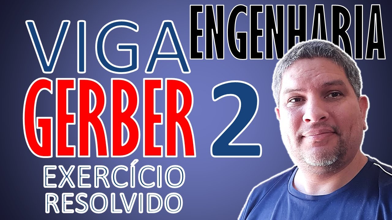 Viga Gerber 2 - Exercício resolvido - YouTube