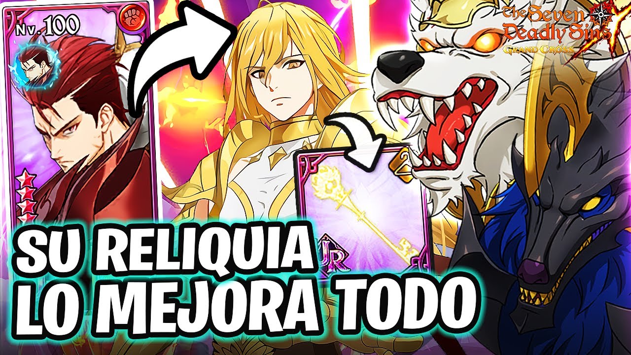 [🦊] SU RELIQUIA LO MEJORA TODO! EQUIPO LOBOS! SKOLL & HATI! - Seven Deadly Sins: Grand Cross ...