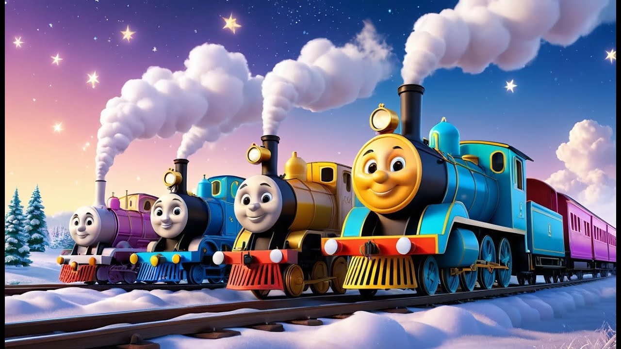 Choo Choo! The Train on the Track | Exciting Train Song for Kids | Fun ...