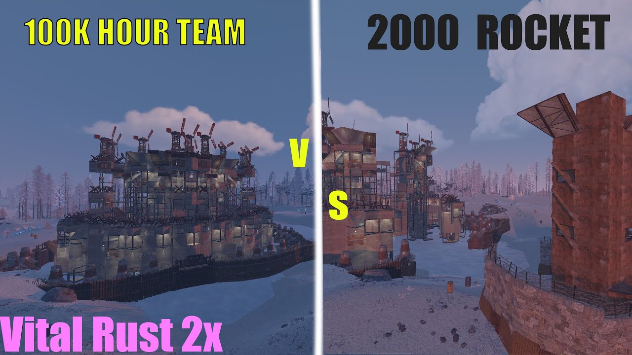 3 Raid Defense - Clan UP - Rust Wipe Progression - Vital Eu Monthly 2x - Rust #rust #раст # ...