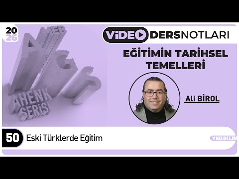 3 - Eski Türklerde Eğitim - Ali BİROL