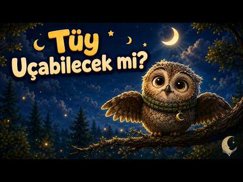 Uçmaktan Korkan Küçük Baykuş Tüy🦉🌙 | Uyku Masalı