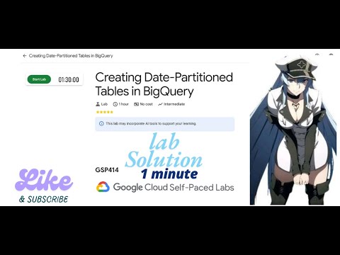 Creating Date-Partitioned Tables in BigQuery || Lab Solution || GSP414 || Qwiklabs Arcade 2025 ...