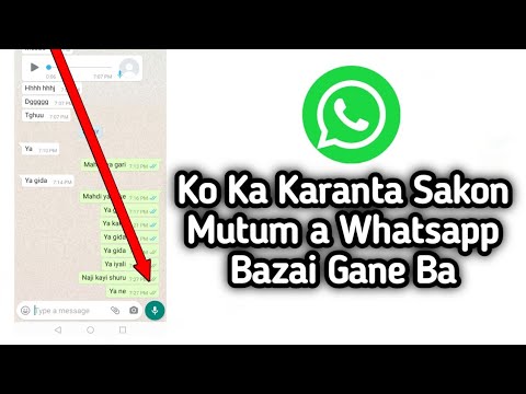 Ko Ka Karanta Sakon Mutum a Whatsapp Bazai Gane Ba