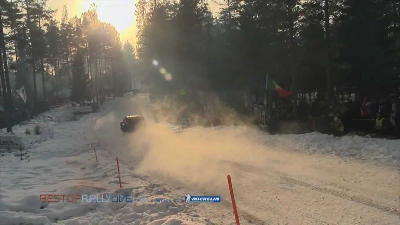 Colin's Crest jump - 2012 Rally Sweden - Best-of-RallyLive.com - YouTube
