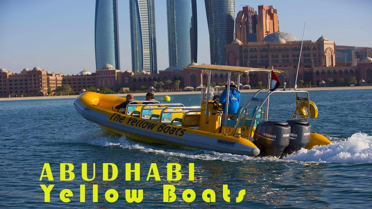 Yellow Boats Abu Dhabi - YouTube