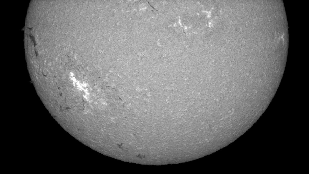 Observation des taches solaires avec Sol'Ex et INTI - YouTube