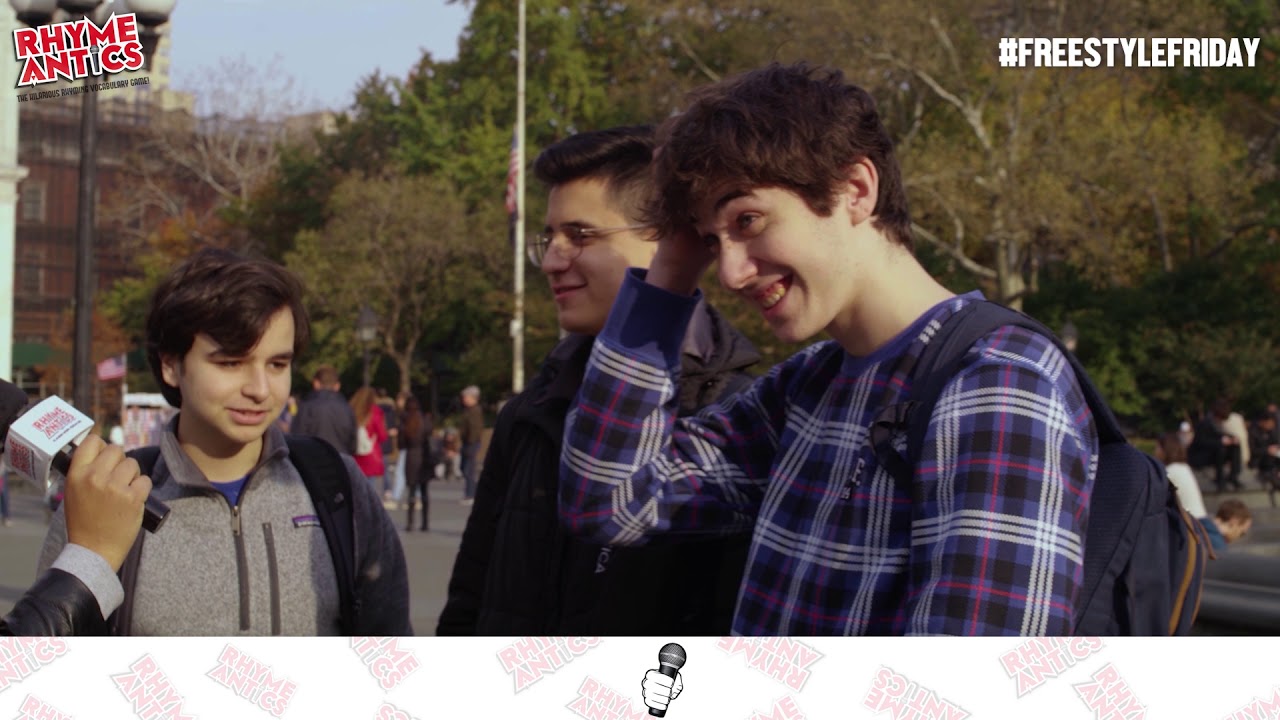 Rhyme Antics Game Freestyle Friday Game Show :NYC Edition - YouTube