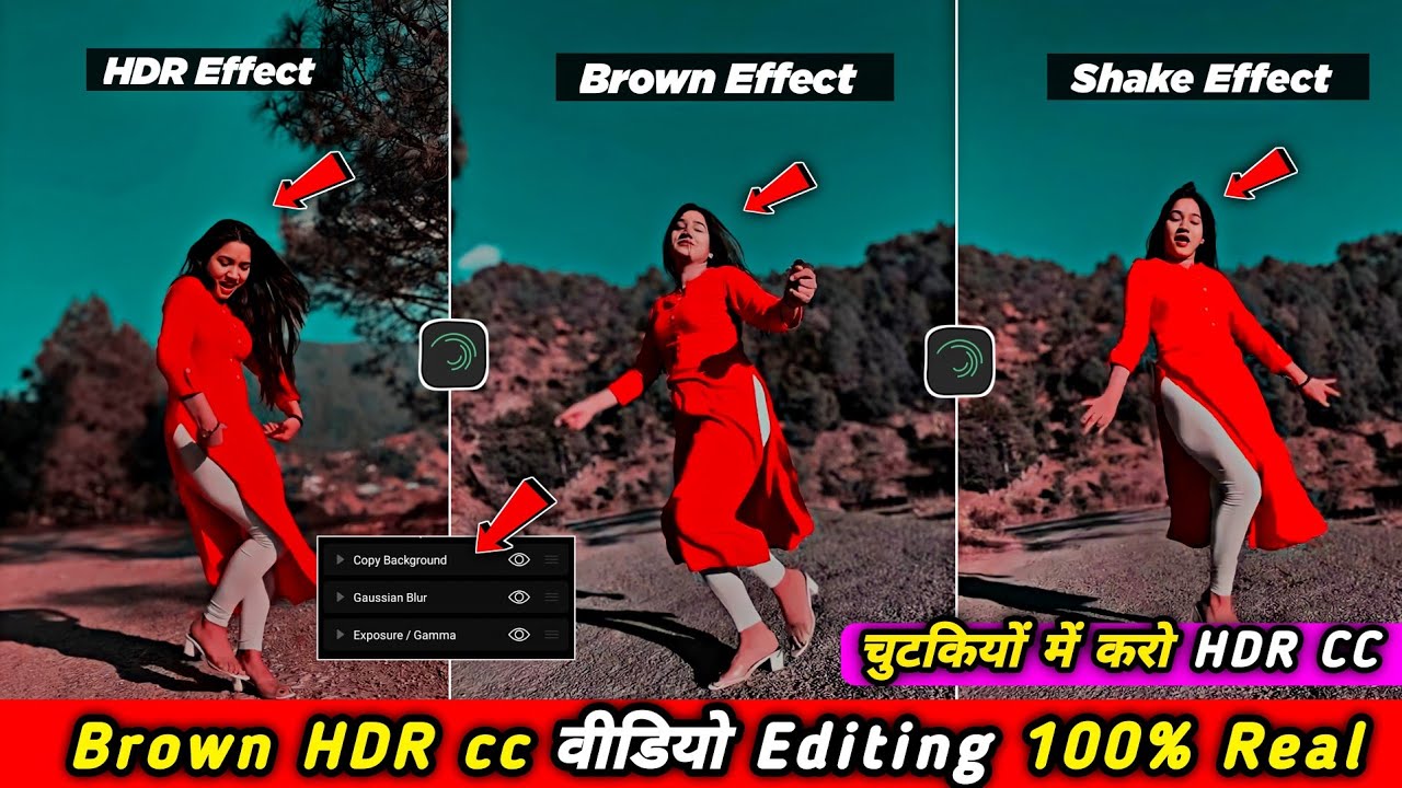 HDR Cc Video Editing Alight Motion || HDR cc Video Editing Kaise Kare ...