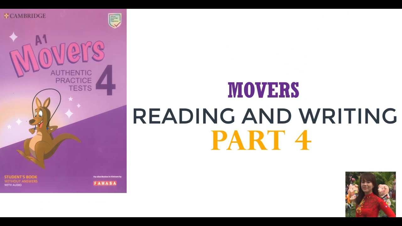 MOVERS | READING AND WRITING | PART 4 | ENGLISH WITH HAOHAO CHANNEL ...