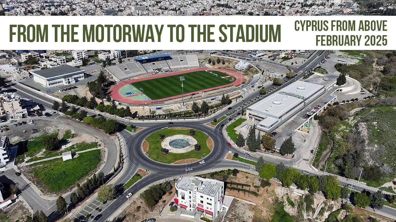 Paphos Motorway To The Stadium - YouTube