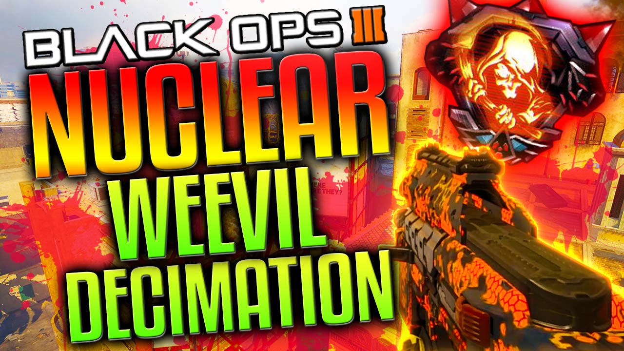 Black Ops 3: "WEEVIL SMG NUCLEAR" on Breach! (BO3 multiplayer Gameplay ...