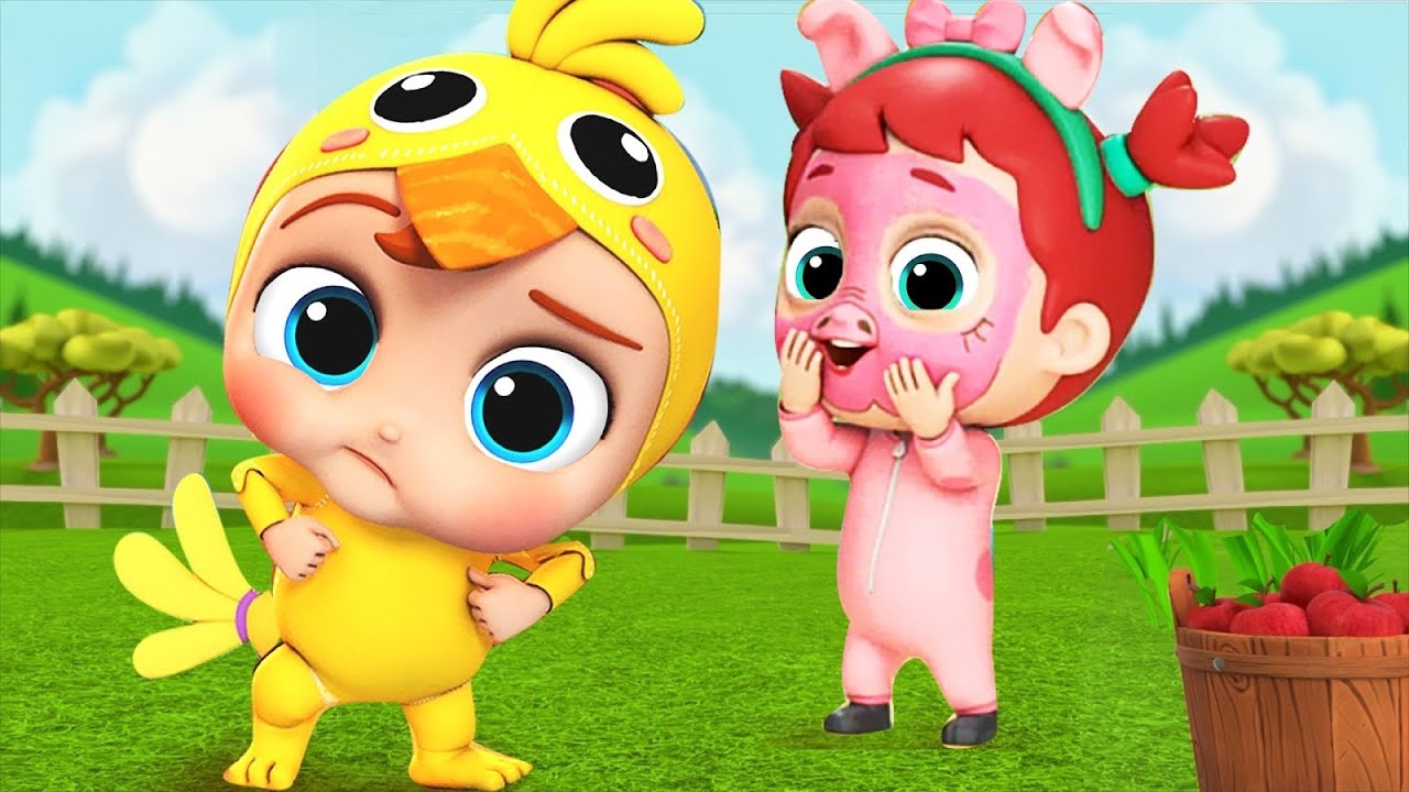 Little Yellow Chickadee | Kids Cartoons and Nursery Rhymes - YouTube