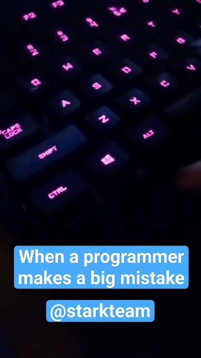 When a programmer makes a big mistake #memes #coder #webdesign #coding #programming #sigma # ...