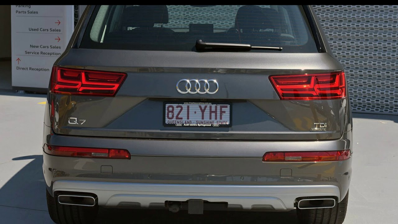 2018 Audi Q7 Samurai Grey Automatic Wagon - YouTube