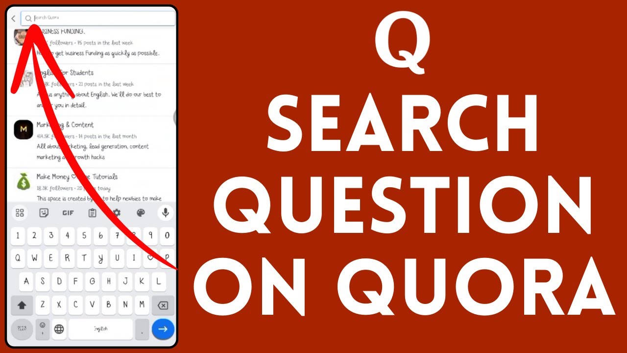 How To Search Question On Quora (2024) | Search on Quora - YouTube