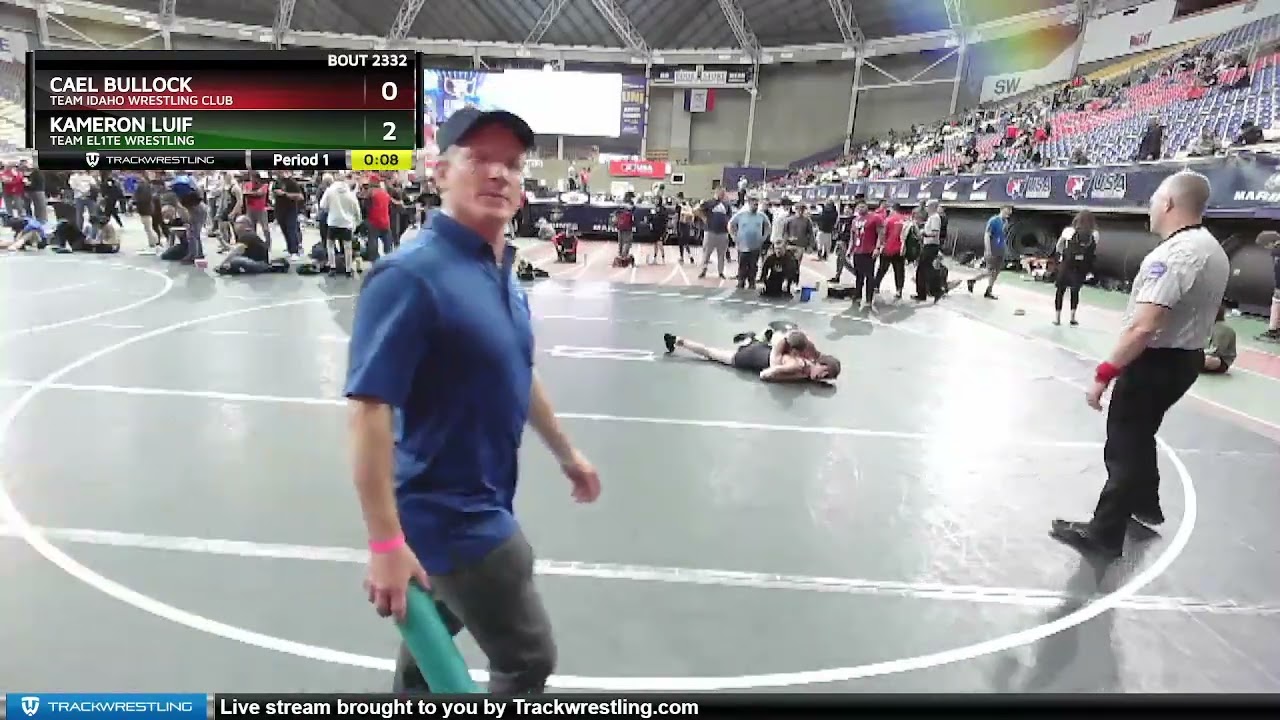 106 Lbs Quarterfinal - Cael Bullock, Team Idaho Wrestling Club Vs ...