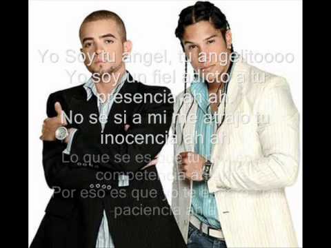 chino y nacho - tu angelito (letra) - YouTube